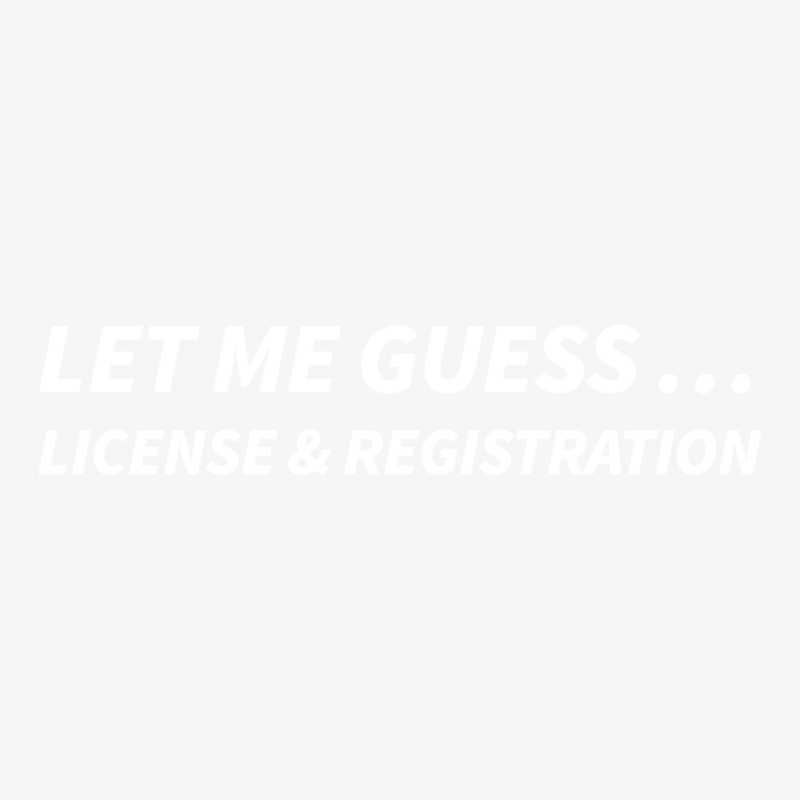 Let me guess... License & registration - Dutch Sticker Factory